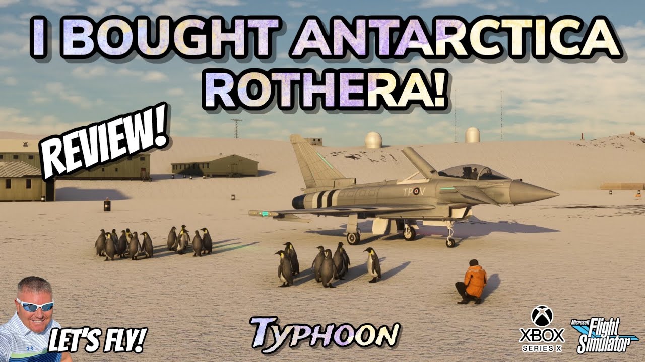I Bought Aerosoft EGAR Antarctica Rothera! REVIEW! Animated Hanger ...