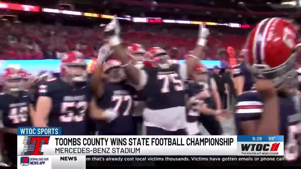 Toombs County wins first football state championship in school history ...