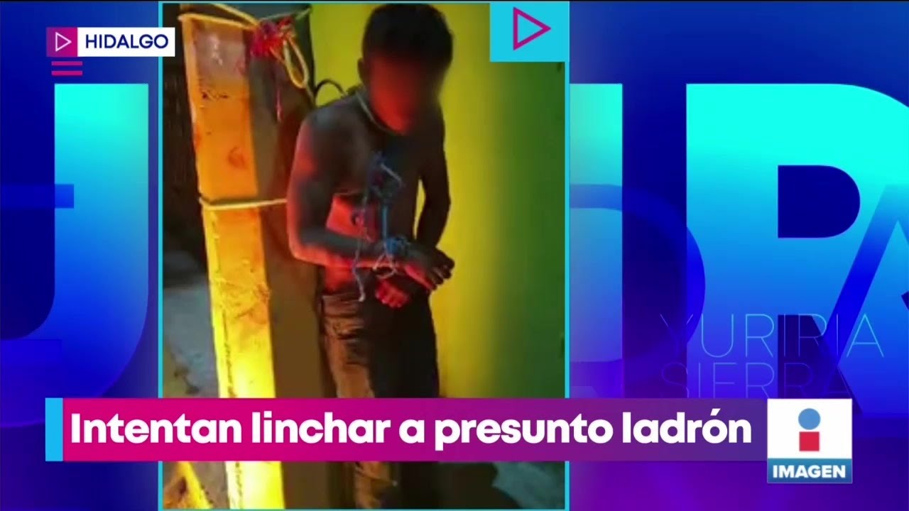 Intentan linchar a presunto ladrón de casas. Lo agarran a tablazos ...