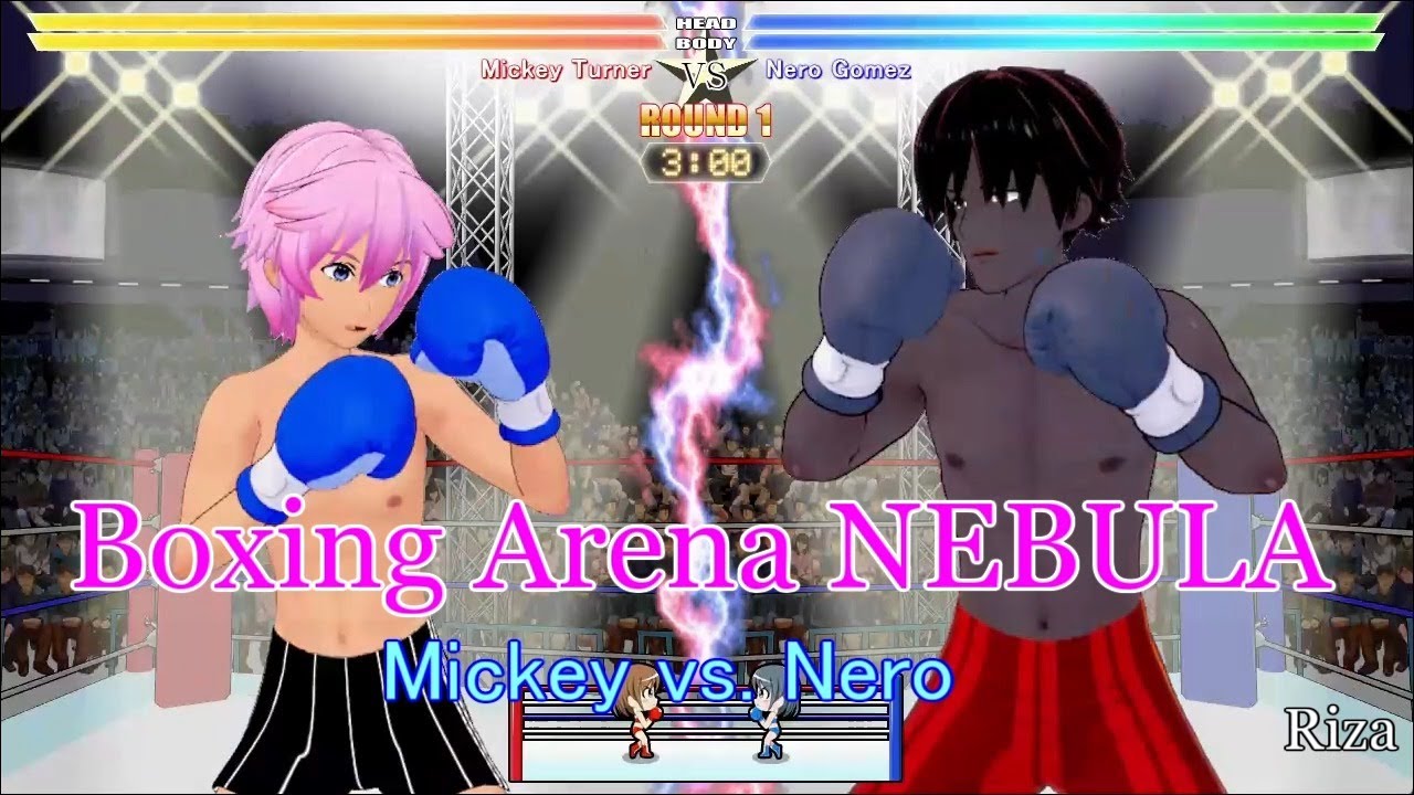 Boxing Arena NEBULA Mickey vs. Nero - YouTube