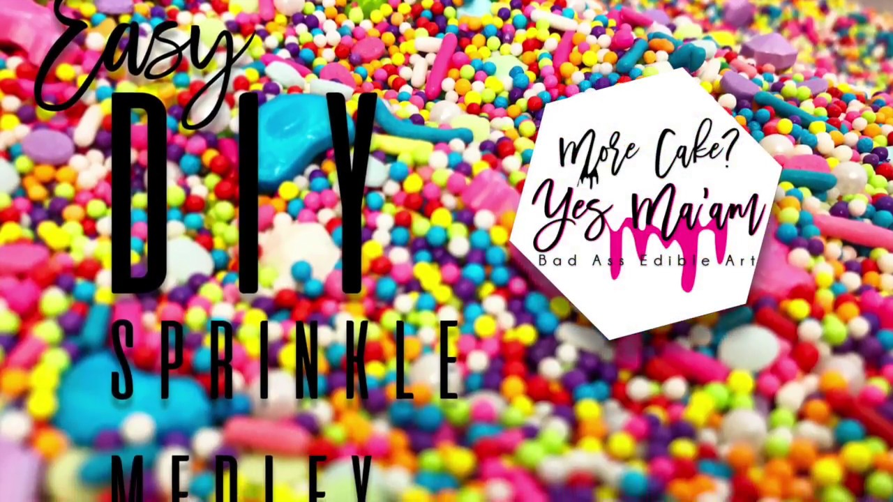 HOW TO: EASY DIY SPRINKLE MEDLEY - YouTube