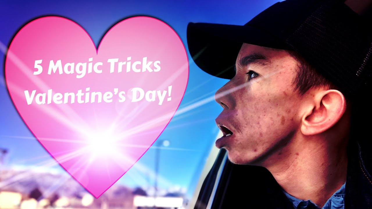 5 Magic Tricks Valentine's Day! - YouTube