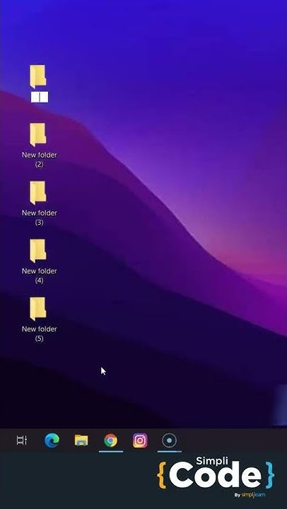 Rename Multiple Folders At Once | How To Rename Multi Files At Once | #Shorts | SimpliCode - YouTube