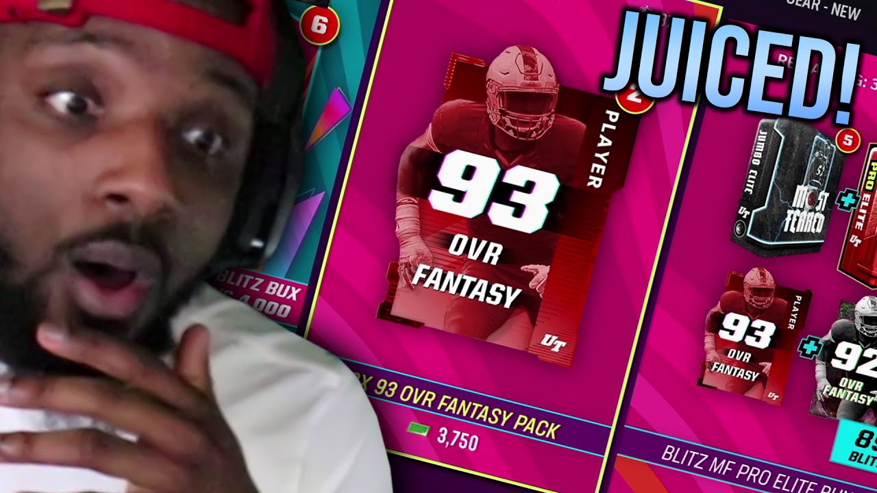 THESE BLITZ PACKS ARE JUICED! BEST PACKS IN MUT - 93 Ovr Fantasy Pack ...