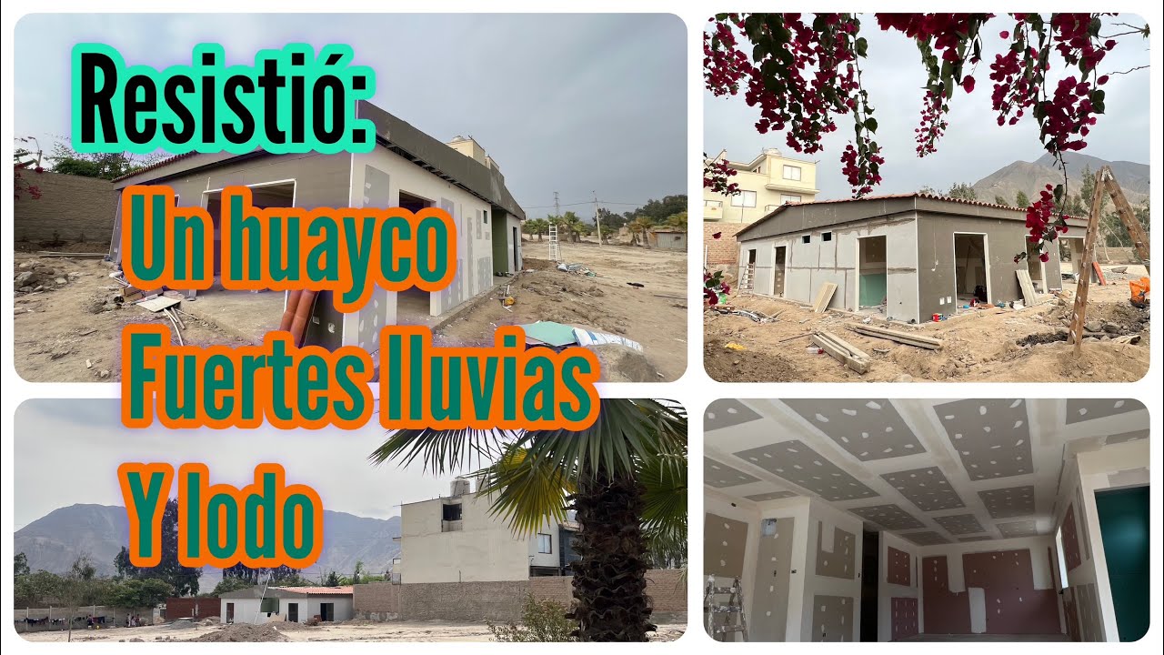 Qué pusimos en paredes exteriores para que no entre el agua y la ...