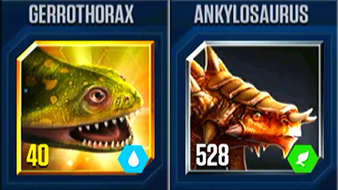 GERROTHORAX VS ANKYLOSAURUS AND UNLOCK SYNTHETOCERAS LEVEL 40 | HT GAME ...