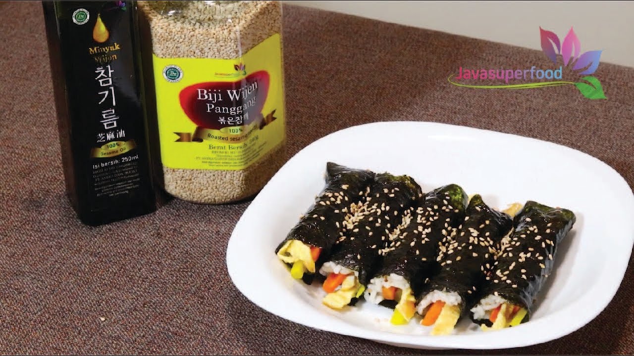 Cara Masak Kkoma Kimbab/ Minyak Wijen Dan Biji Wijen Panggang JAVA ...