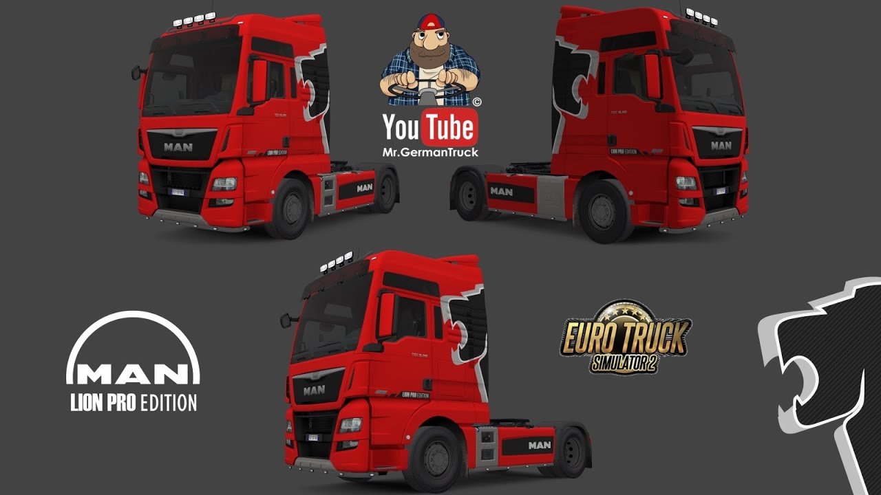 Extreme Edition Skin For Man Tgx Ets 2 Mods