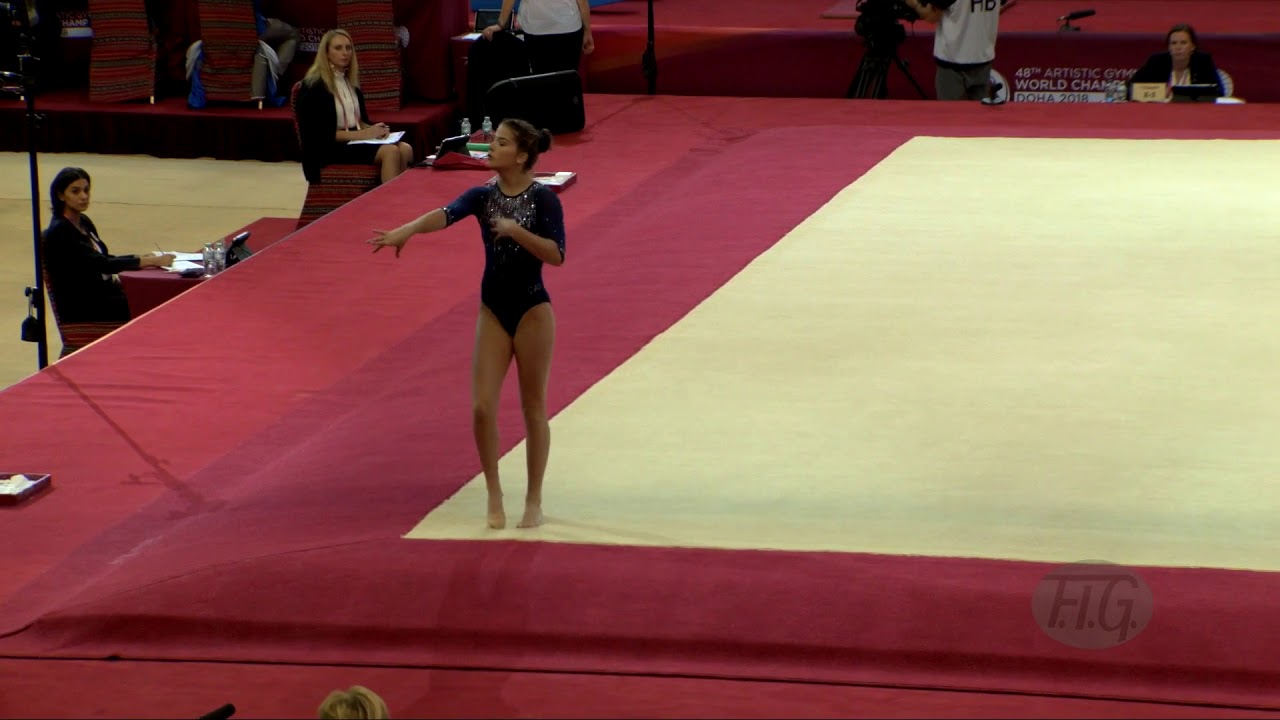 RUTTY Raegan (CAY) - 2018 Artistic Worlds, Doha (QAT) - Qualifications ...