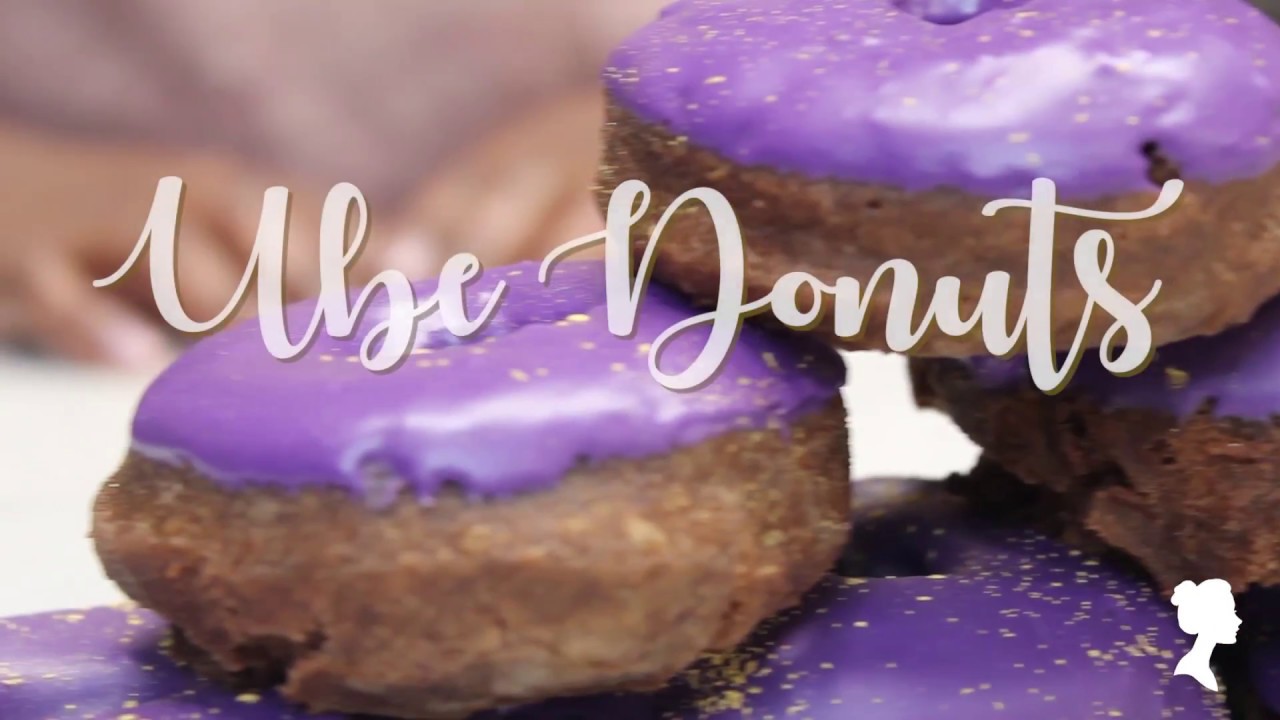 How to Make Ube Donuts - YouTube