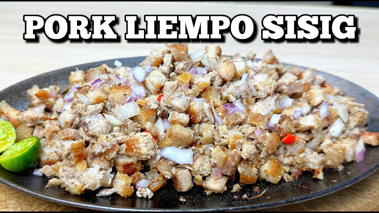 PORK LIEMPO SISIG | PORK BELLY SISIG - YouTube