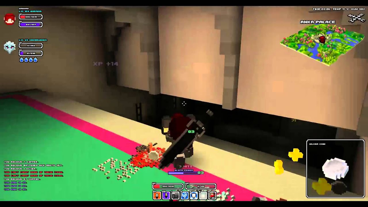 Cube world warrior - dopfuse