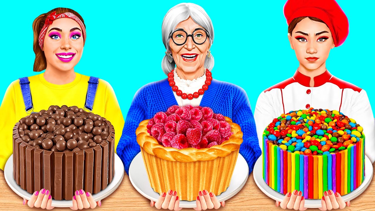 Me vs Grandma Cooking Challenge | Kitchen Hacks and Tricks by Toon ...