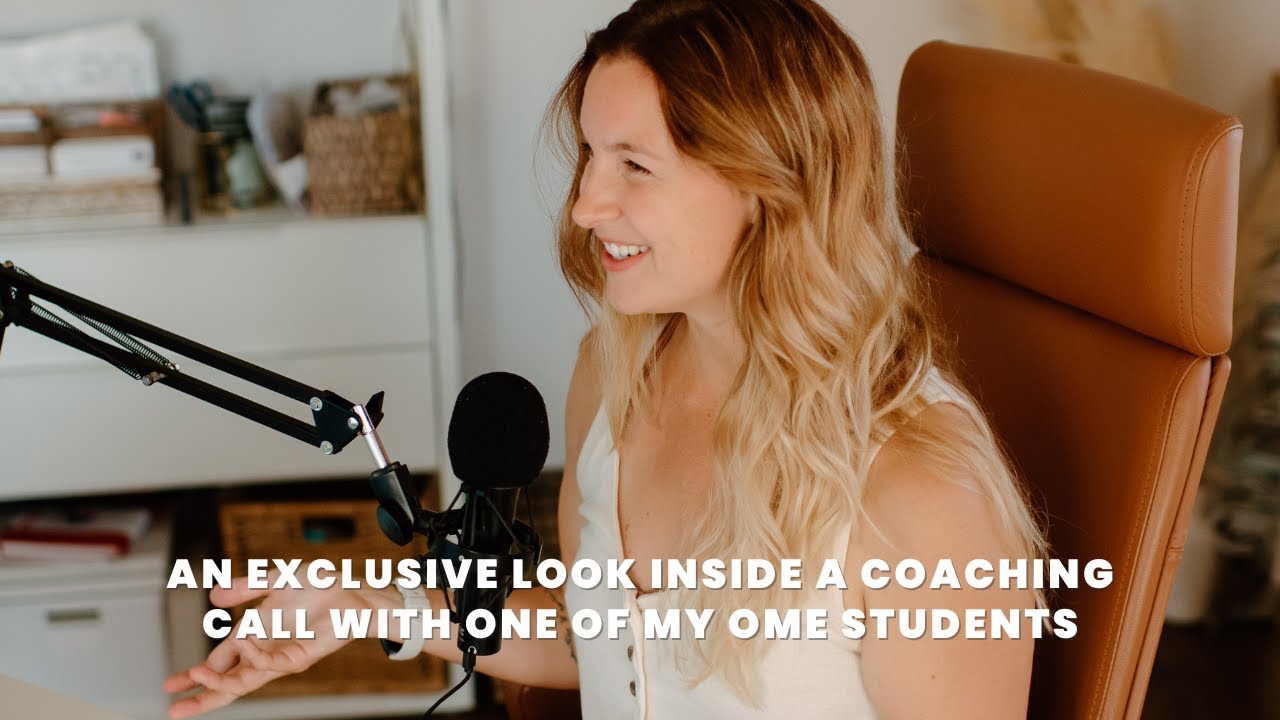 121: An Exclusive Look Inside A Coaching Call with One of My OME ...