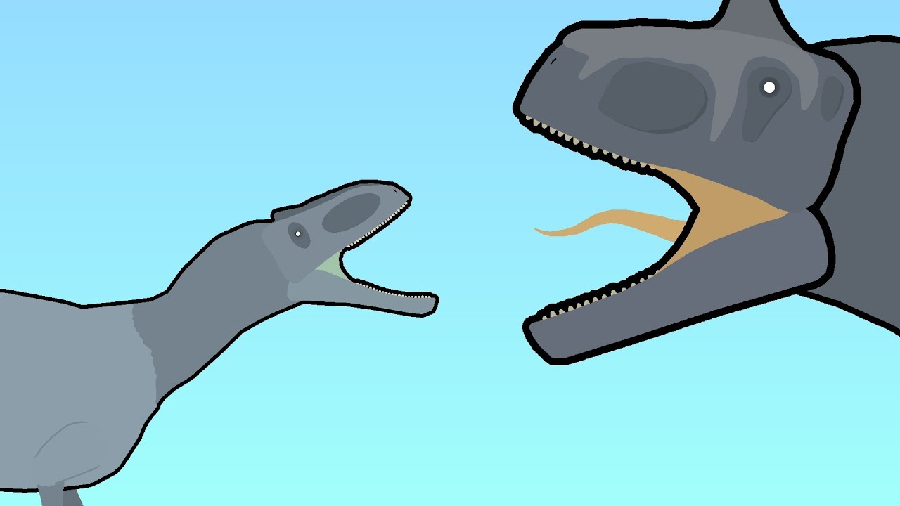 My first dinosaur animation 1 - YouTube
