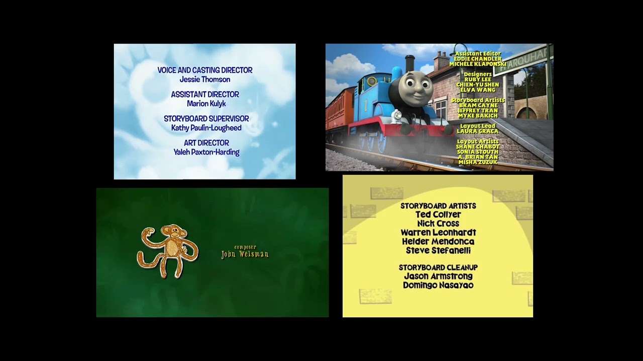 Backyardigans, Thomas, Miss Spider, Wayside and the Mighty Jungle ...