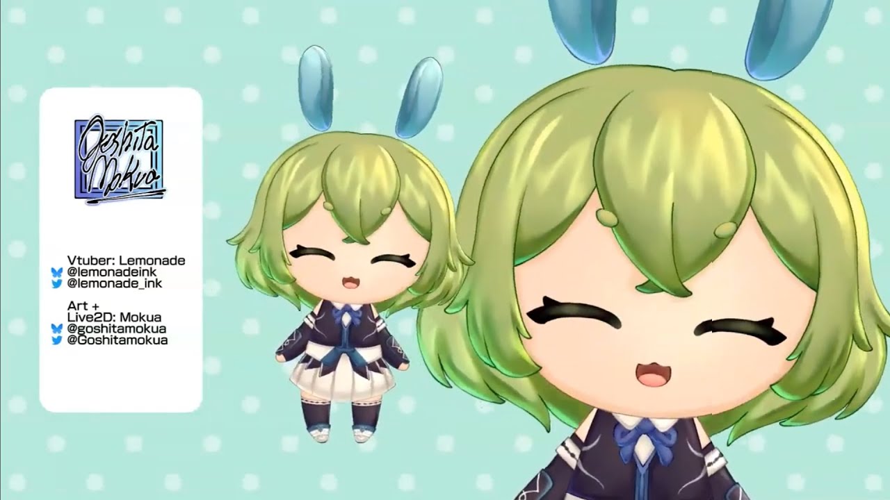 【Live2D Showcase】Lemonade - YouTube