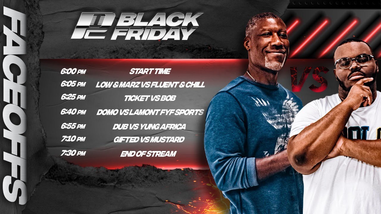 BLACK FRIDAY 2 FACEOFFS Presented by Players Choice - YouTube