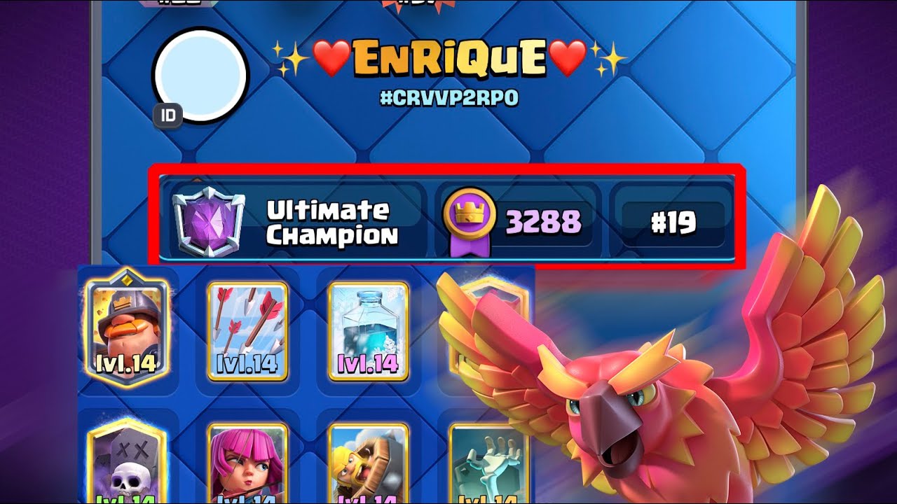 Strongest graveyard freeze phoenix deck in clash royale Enrique - YouTube