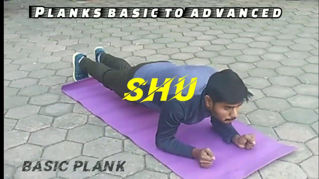 Planks Variation Basic to Advanced - YouTube