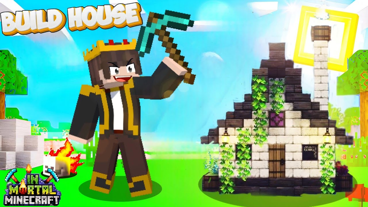 Building My Dream House in IN MORTAL SMP! 🏡🔥 - YouTube