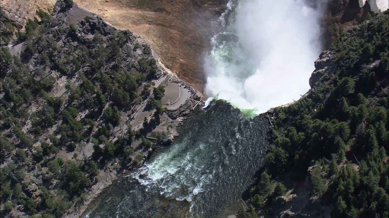 Lower Falls and Viewpoints - YouTube