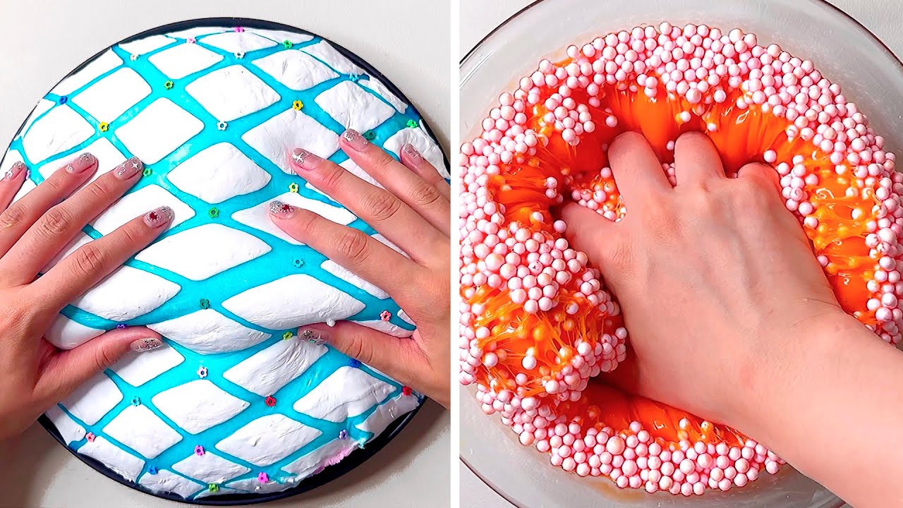 Cool Slime Videos You Will Absolutely Love | Relaxing Slime ASMR Sounds ...