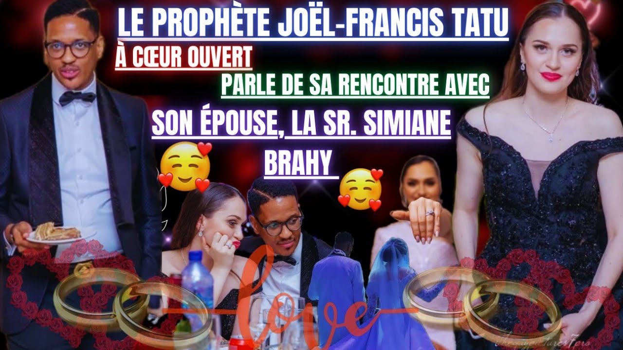 🔴LE PROPHÈTE JOËL-FRANCIS TATU À COEUR OUVERT PARLE DE SON ÉPOUSE |SR ...