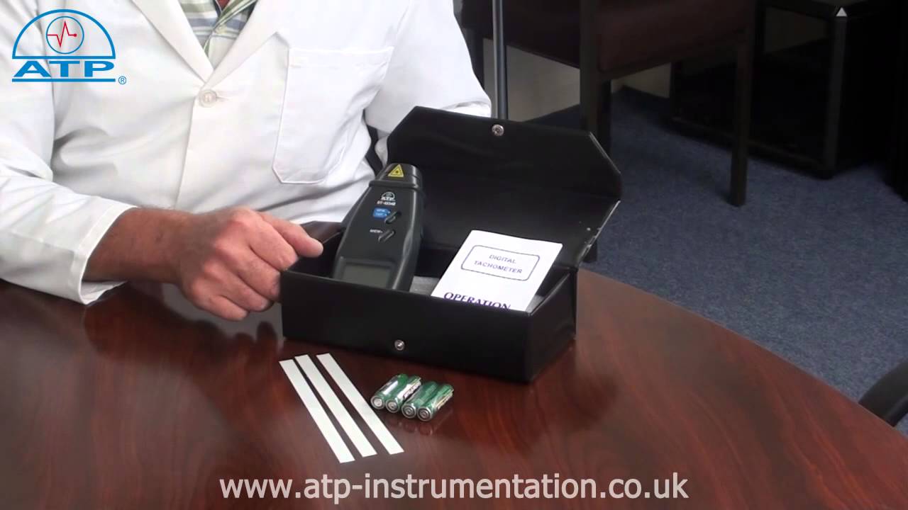 Laser Optical Tachometer | ATP Instrumentation - YouTube