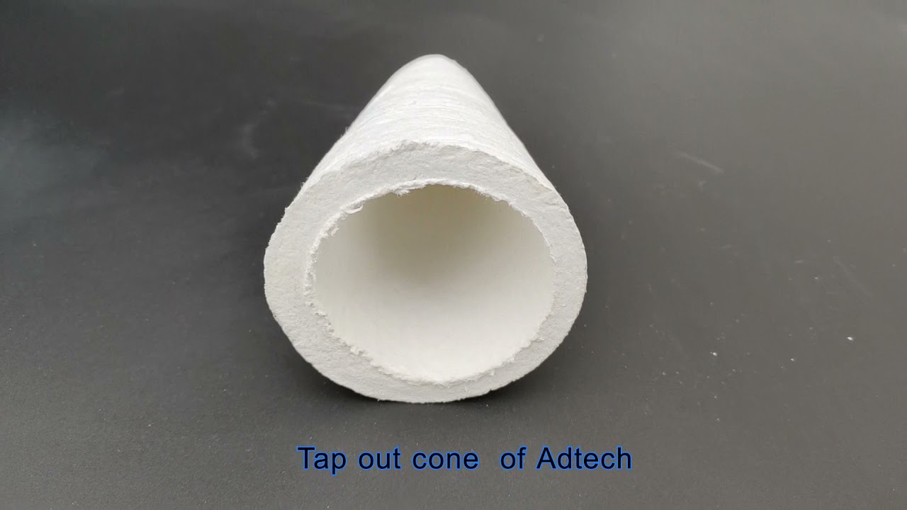 Ceramic Fiber Tap Out Cone - YouTube