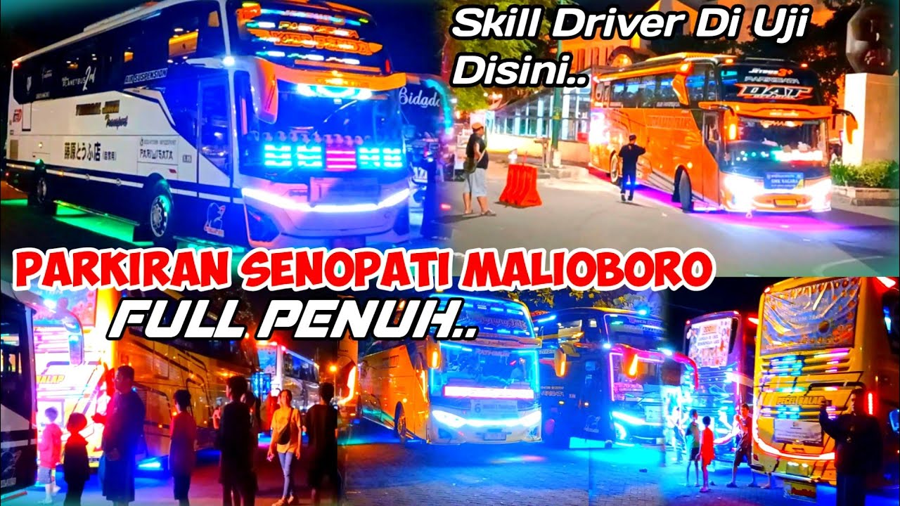 PARKIRAN BUS MBLUDAK !!PARKIRAN SENOPATI MALIOBORO/TAMAN PINTAR JOGJA ...