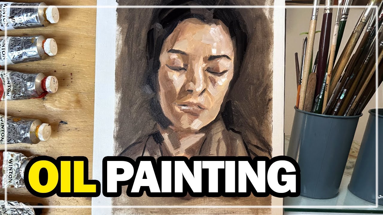 Oil Painting Process Oil Portrait Painting YouTube oil-painting-process-oil-portrait-painting-youtube