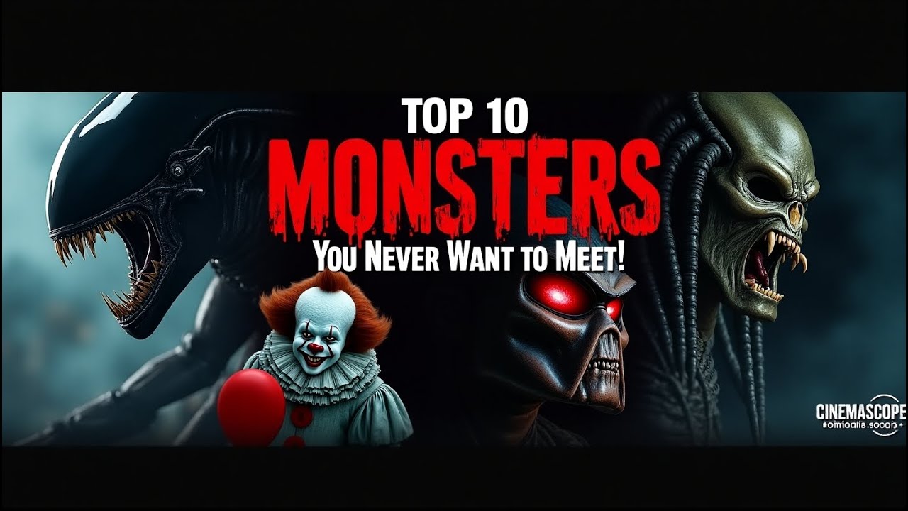 Top 10 Scariest Movie Monsters You’ll Pray Never to Meet 😱 ...
