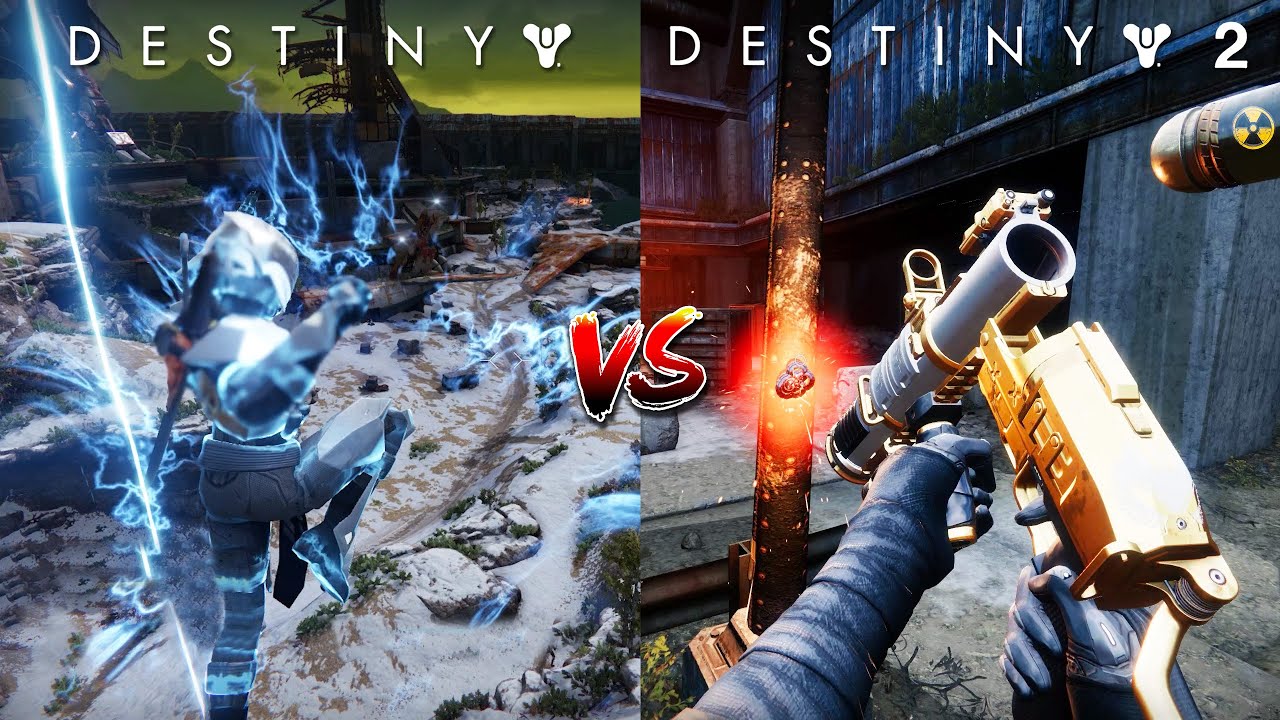 Fastest Movement Possible in Destiny 1 VS Destiny 2 - YouTube