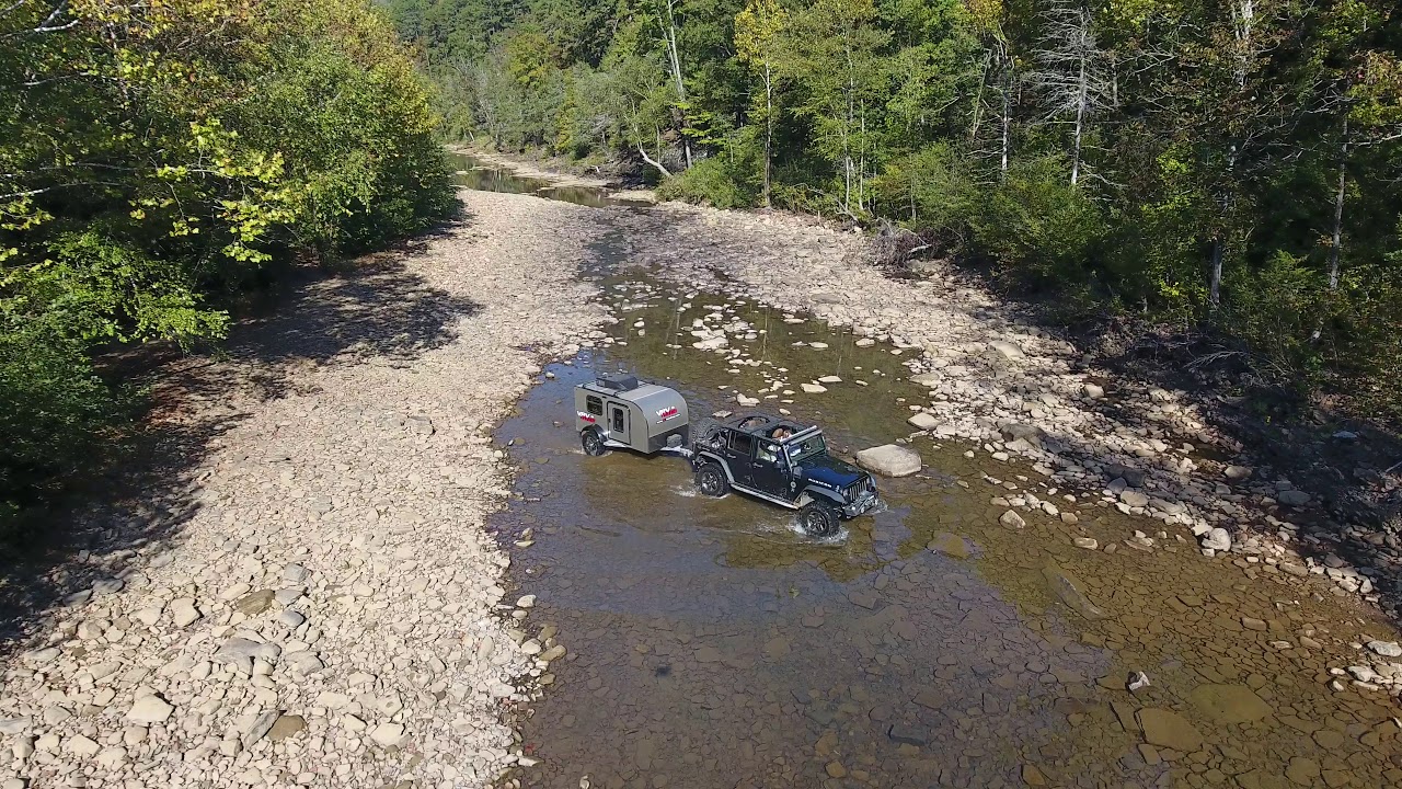 VRV ADVENTURE TEARDROP CAMPER - THE FLYER - YouTube