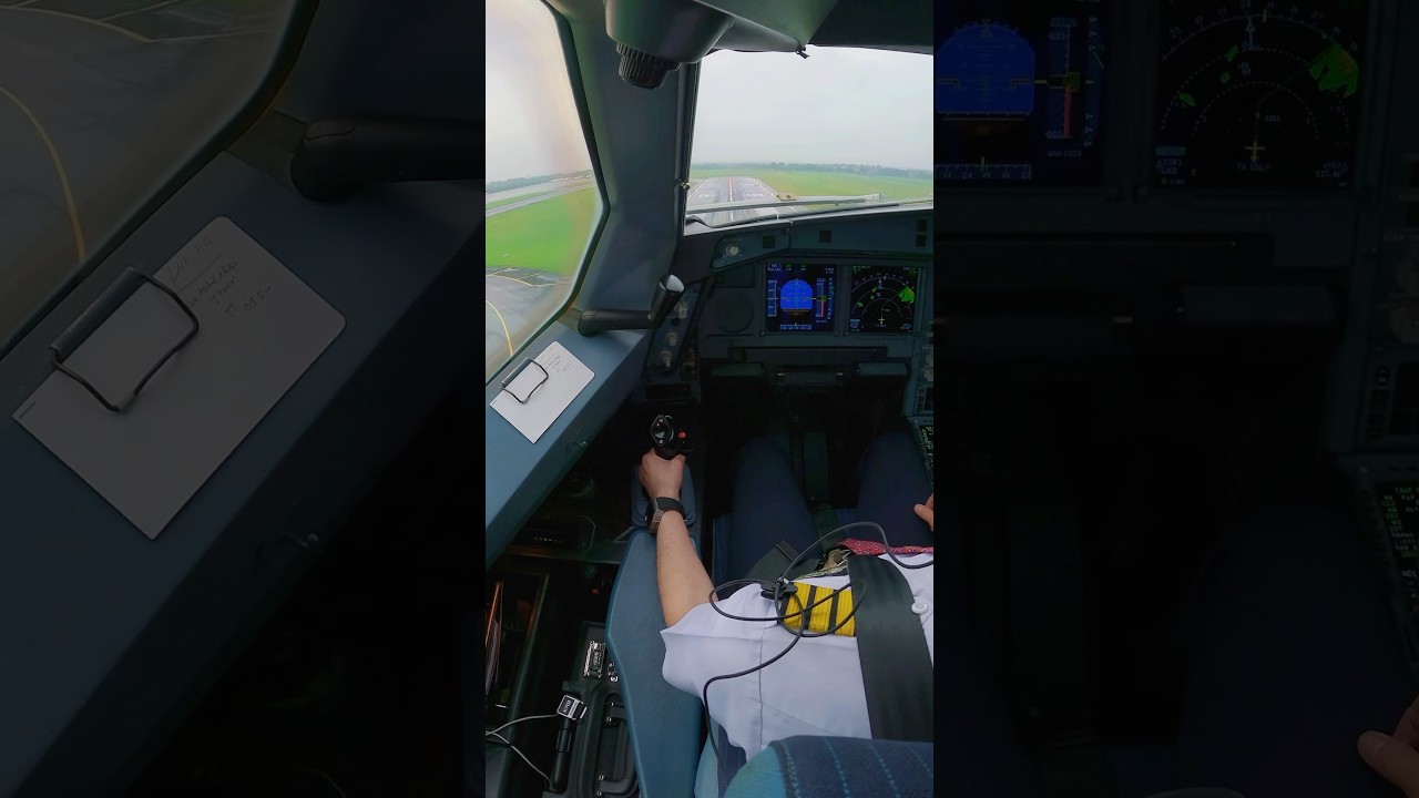 Pilot A330 Takeoff ️ - YouTube