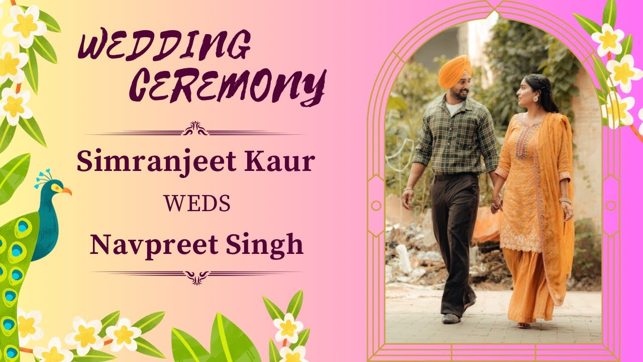 LIVE 🔴 || Wedding Ceremony || Path & Jaggo || Simranjeet Kaur Weds Navpreet Singh - YouTube