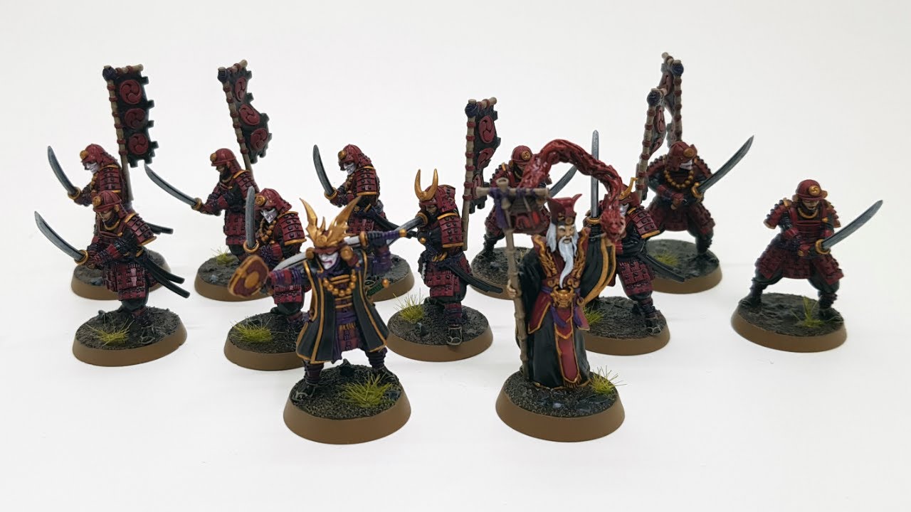Warhammer Fantasy Nippon Samurais - YouTube