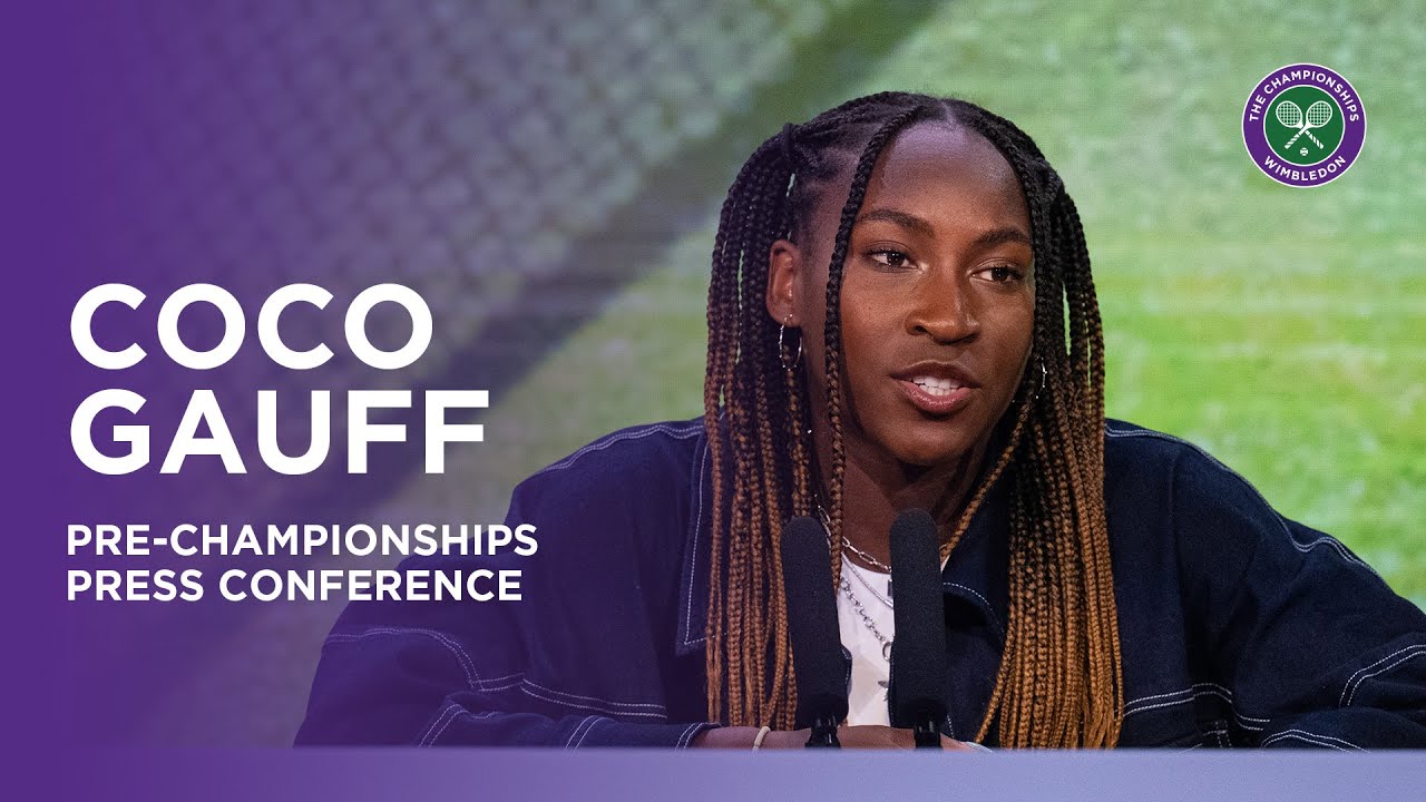Coco Gauff: Pre-Championships Press Conference | Wimbledon 2023 Coco Gauff: Pre-Championships Press Conference | Wimbledon 2023