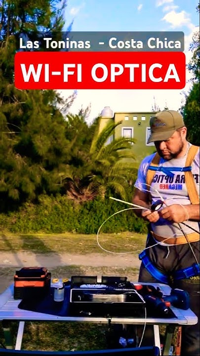 FIBRA OPTICA PARA TU CASA EN LA COSTA LAS TONINAS #argentina #lacosta #megatube - YouTube