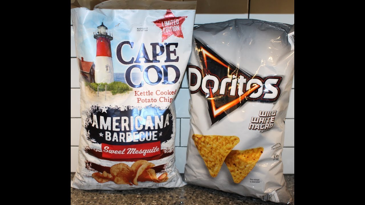 Cape Cod Americana Barbecue Sweet Mesquite Potato Chips & Doritos Wild ...