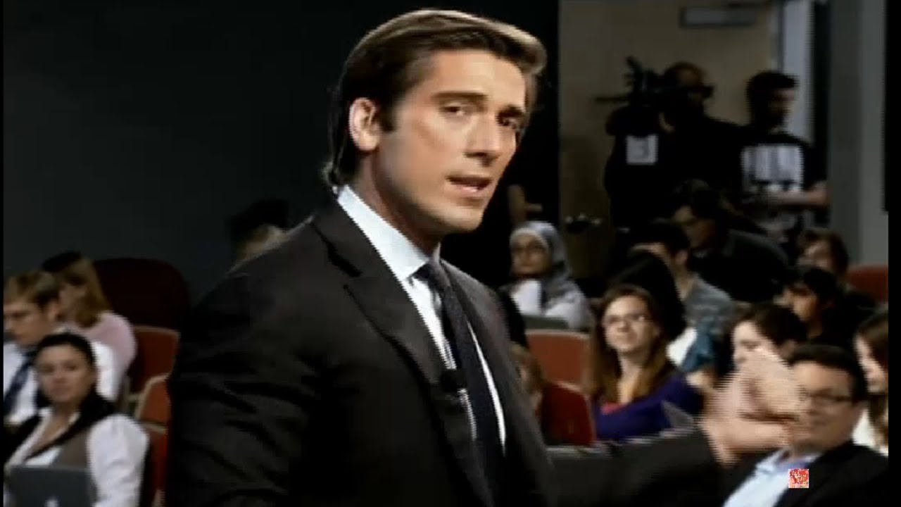 DAVID MUIR, Previews Election 2010 Live Town Hall with Facebook. - YouTube