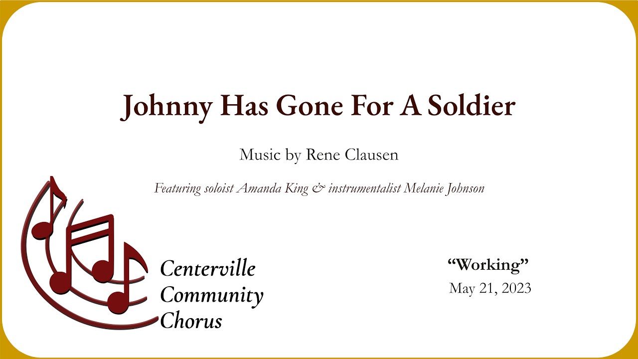 Johnny Has Gone For A Soldier - YouTube