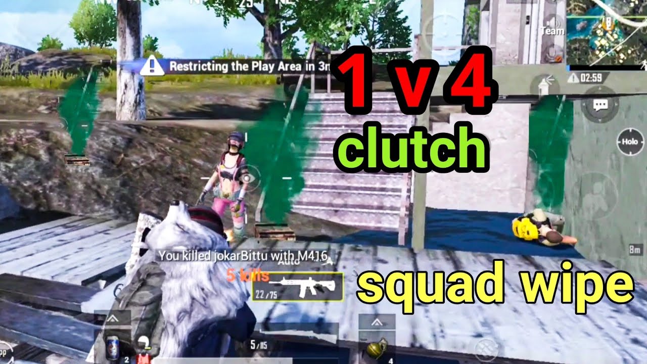 1 vs 4 SQUAD WIPE🔥| PUBG MOBILE | ARKHAM WIZARD - YouTube