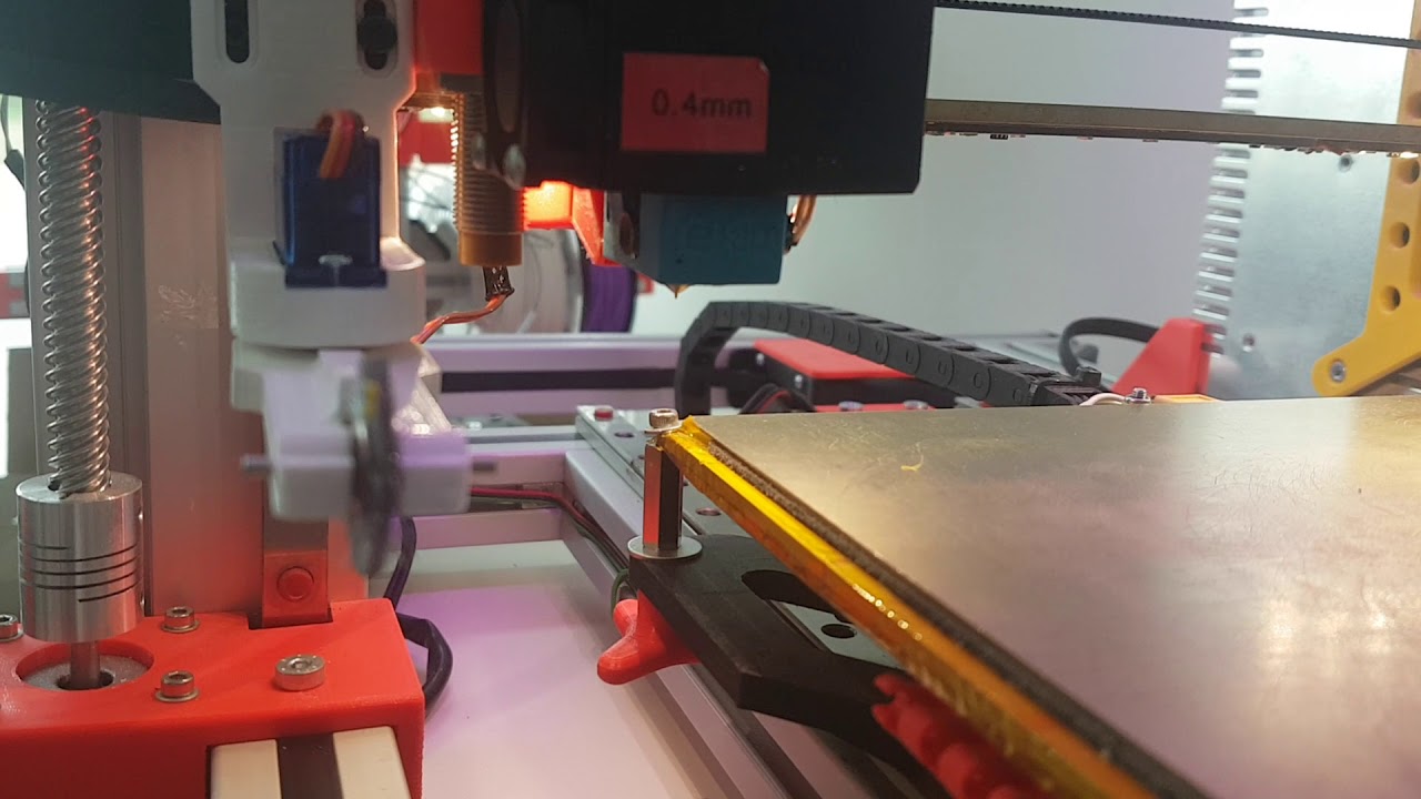 New filament wiper (3D Printing) - YouTube