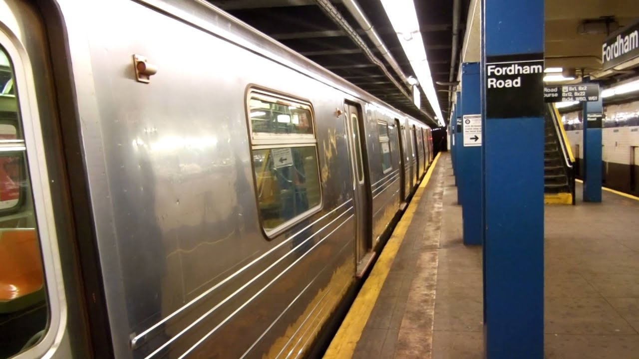 NYC Subway: C.I bound R68 D train at Fordham Rd - YouTube