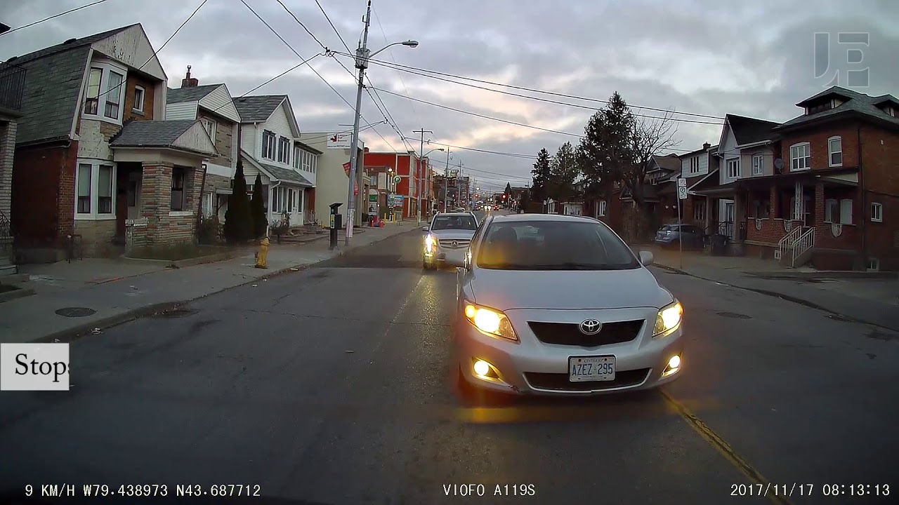 Unsafe passing, running a red light - YouTube