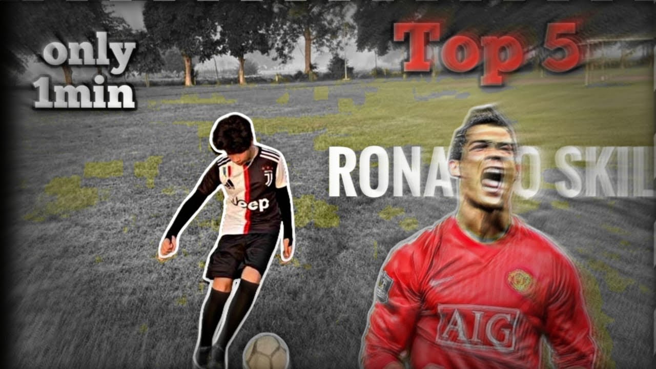 Top 5 Cristiano Ronaldo skill 🔥🚀 #viralvideo #cristianoronaldo - YouTube