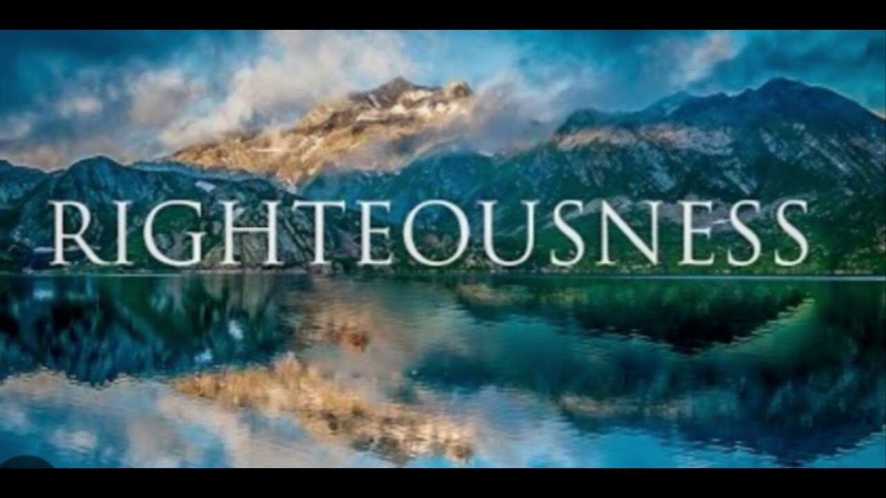 Righteousness: Acting in Accordance with Divine or Moral Law#grace🙏🕊️☀️ ...