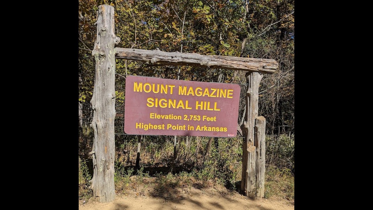 The Signal Hill Trail on Mount Magazine in Arkansas - YouTube
